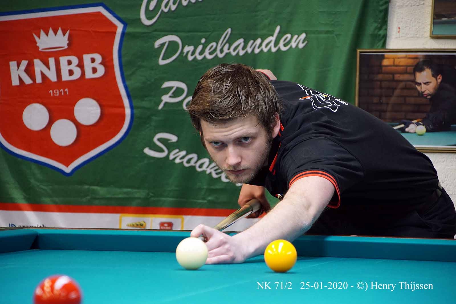 Gert-Jan Veldhuizen oppermachtig bij NK 71/2 Ereklasse | KNBB