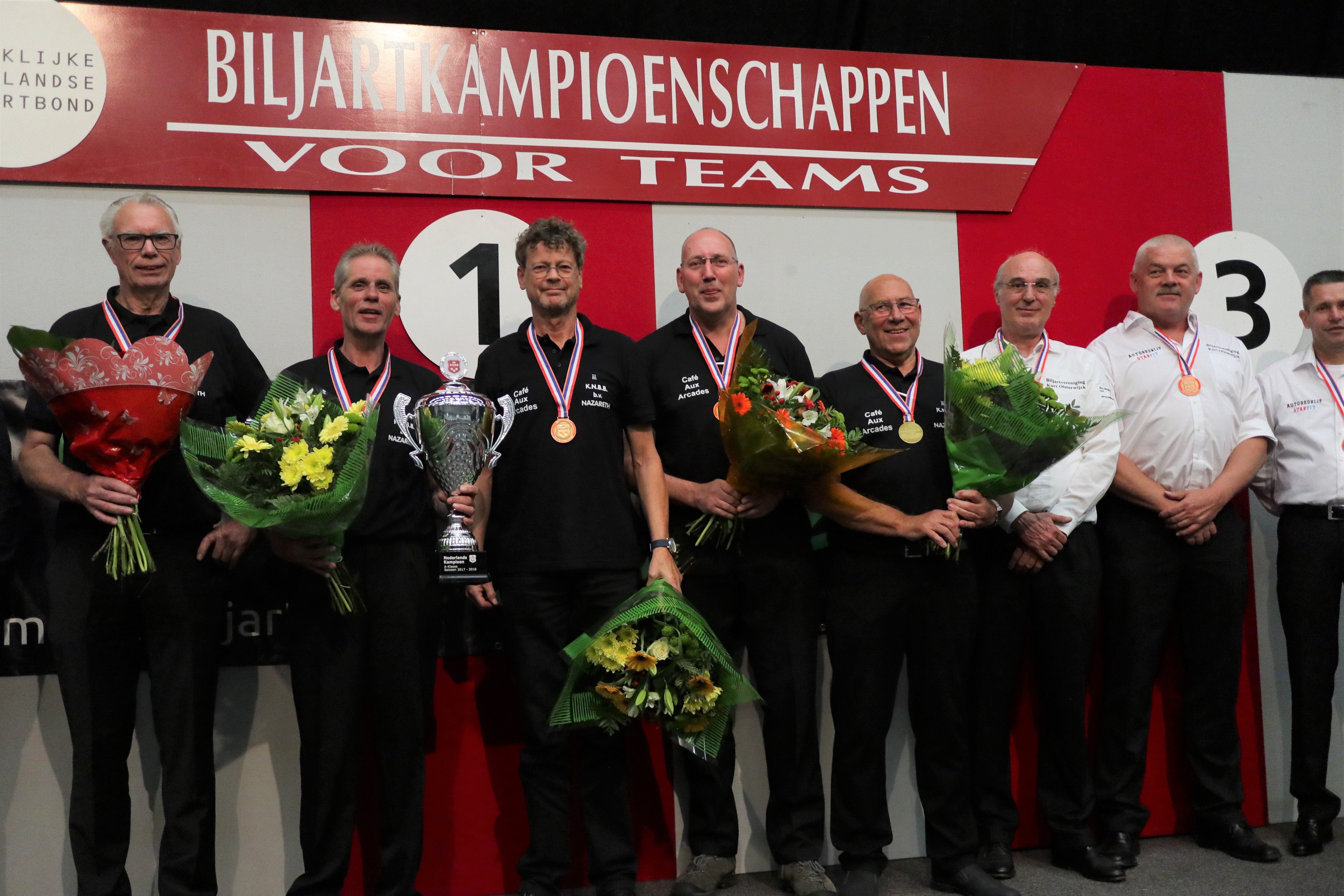 De blijdschap van een kampioensteam! | KNBB