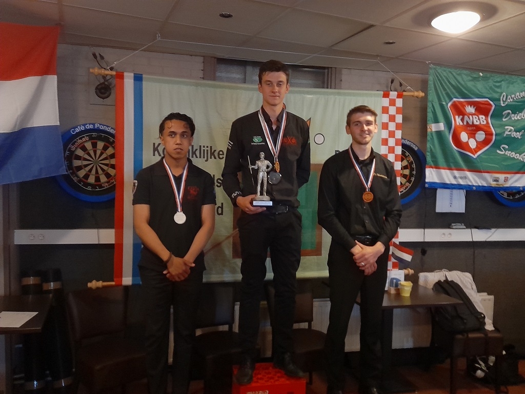 Joris van ’t Zelfden wint NK Driebanden Klein Jeugd | KNBB