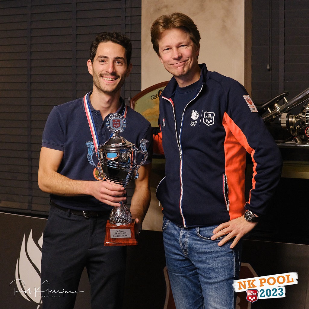 Berk Mehmetcik wint NK Pool 2023 10-ball finaleronde | KNBB