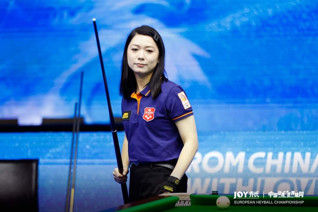 Tweemaal brons voor TeamNL’s Elise Qiu in het heyball. “Het voelde erg ...