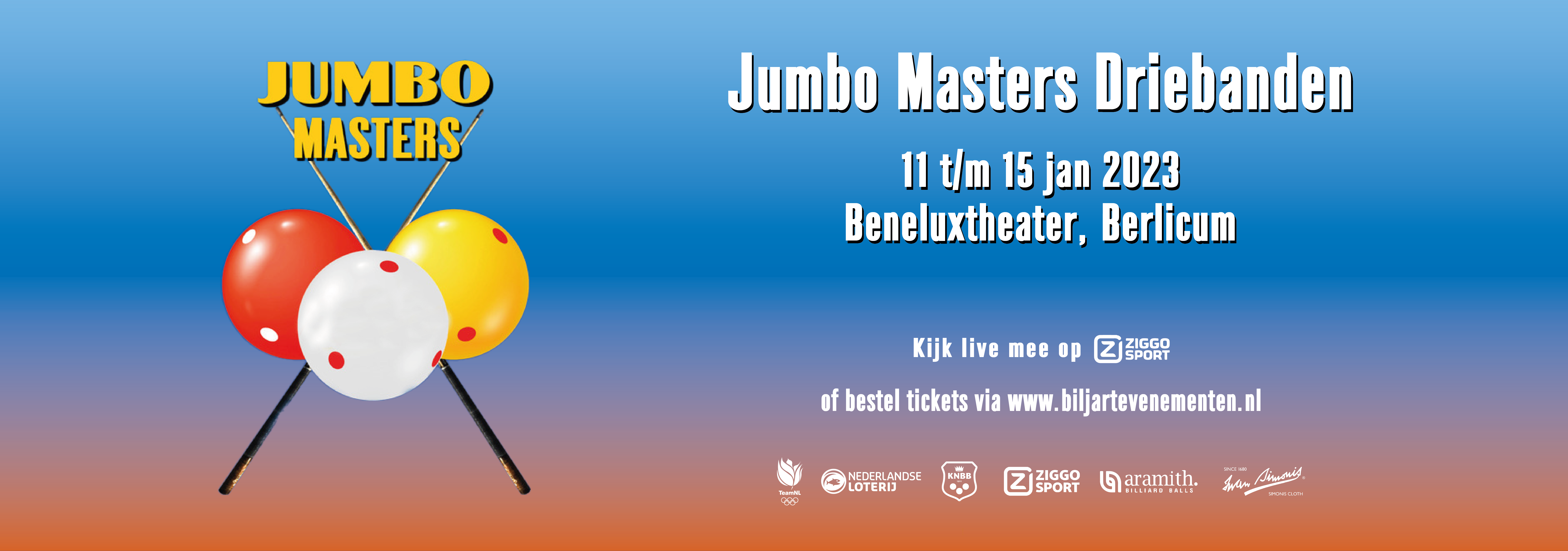 KNBB Jumbo Masters Driebanden | KNBB